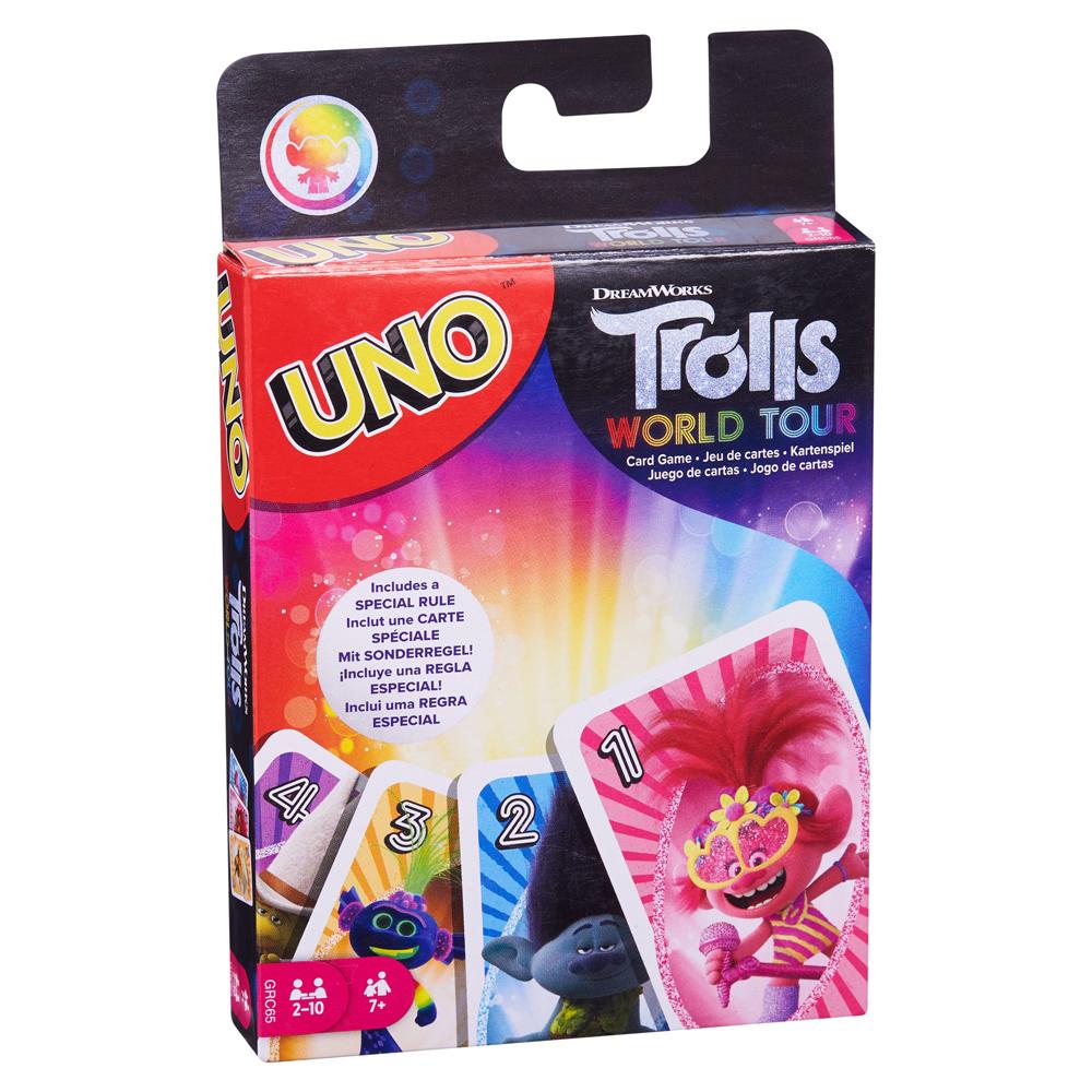 Dreamworks Trolls World Tour UNO Card Game