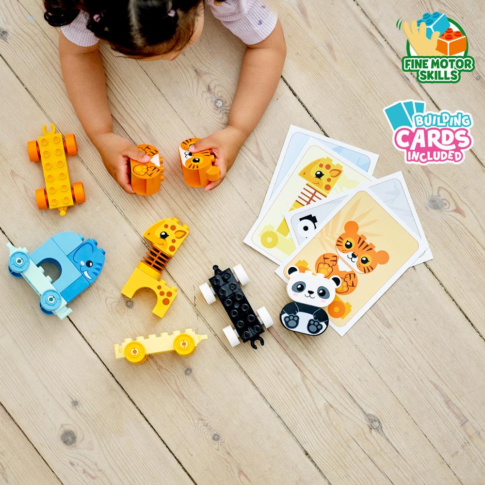LEGO Duplo Animal Train Building Set