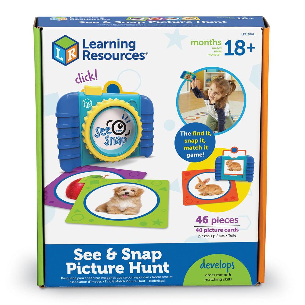Learning Resources See & Snap Picture Hunt Game