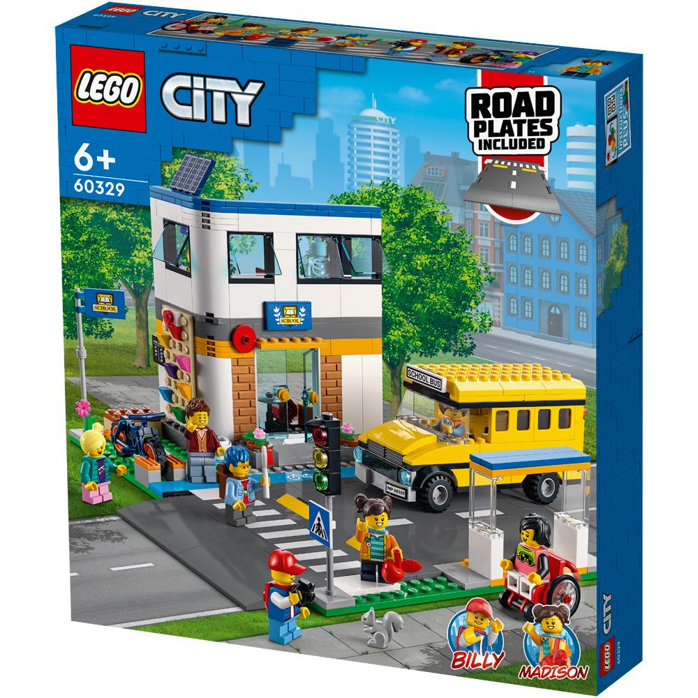 LEGO City School Day with Bus Building Set 433 Piece for Ages 6+