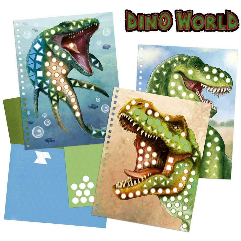 Depesche Dino World Sticker Your Picture 25 Page Book with 10 Sticker ...