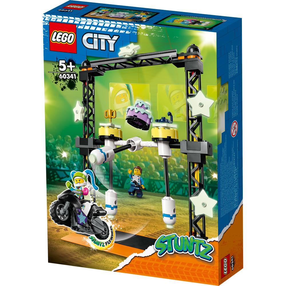 LEGO City The Knockdown Stunt Challenge Building Set 117 Piece for Ages 5+