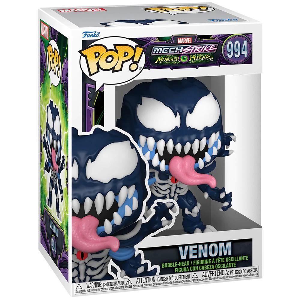 Funko POP! Marvel Mech Strike Monster Hunters Venom Bobblehead Vinyl ...
