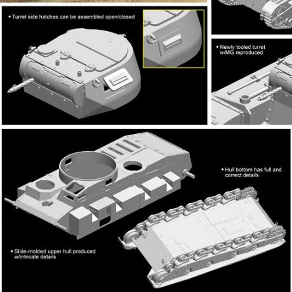 Dragon Neubau Fahrzeug German Tank Military Model Kit Scale 1:35