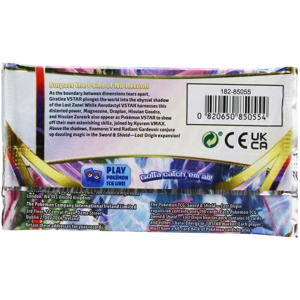 Pokemon Trading Card Game Sword and Shield Lost Origin Booster Pack of 10