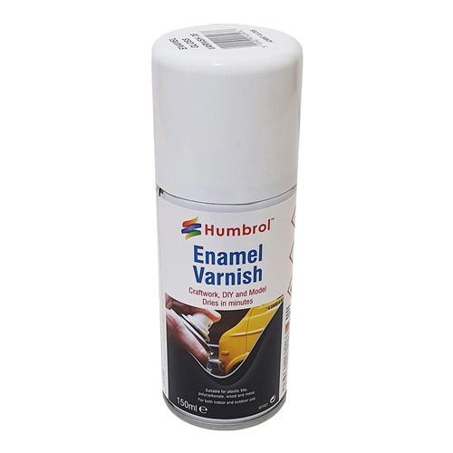 Humbrol Enamel Varnish Spray Paint Matt 150ml