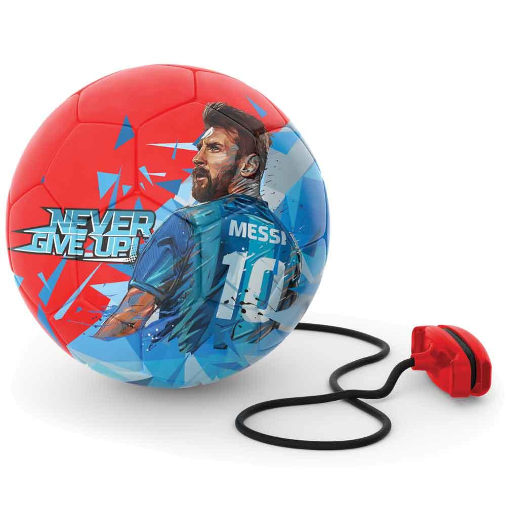 Messi Training System Soft Touch Football Size 2 with Cord in Red