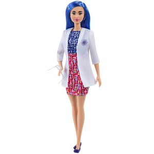 Barbie Scientist Career Doll with Lab Outfit and Microscope 12 Inch Tall