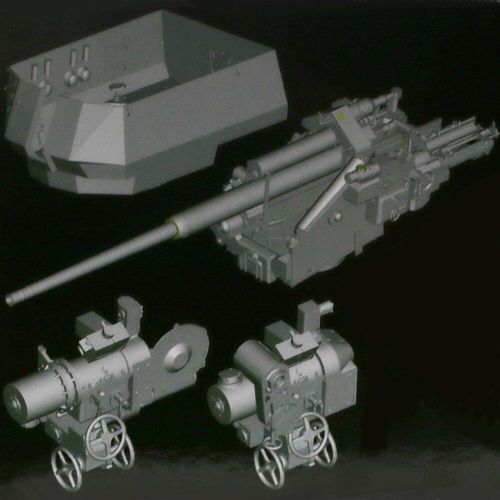 Trumpeter German E-100 Flakpanzer with Flak 40 Tank Military Model Kit ...