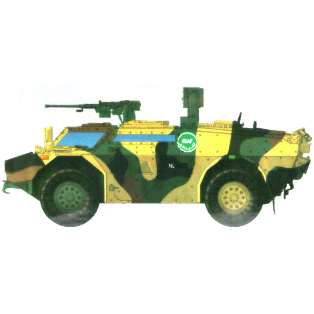 Trumpeter German Fennek LGS Dutch Version Military Model Kit Scale 1:72