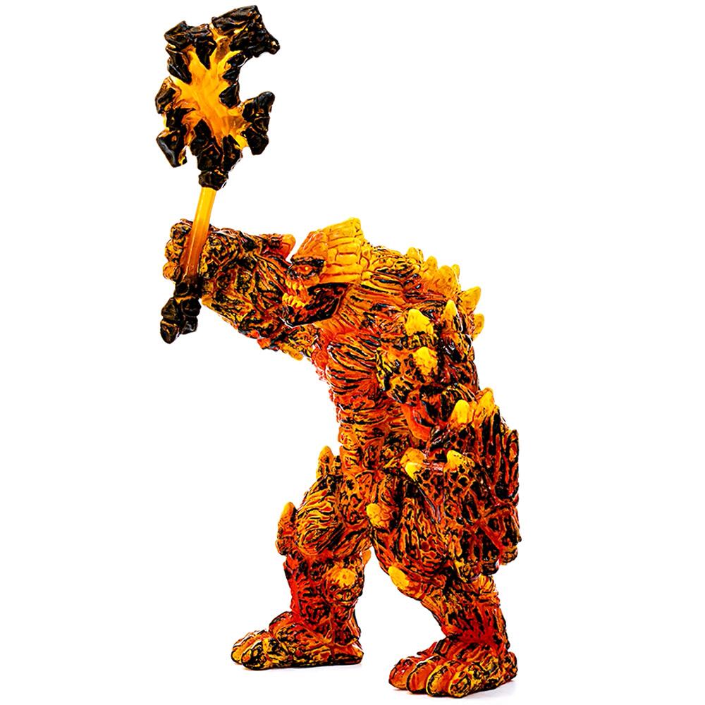 Schleich Eldrador Creatures Lava Golem Fantasy Figure with Weapon Toy