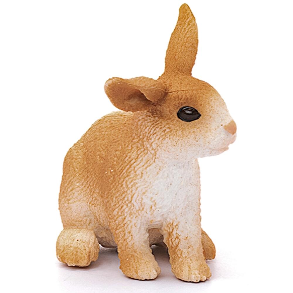 Schleich Farm World Rabbit Animal Figure Toy for Ages 3+