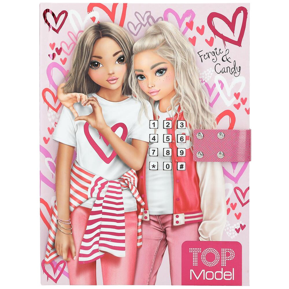 Depesche TOPModel One Love Secret Diary with Code Lock and Sound