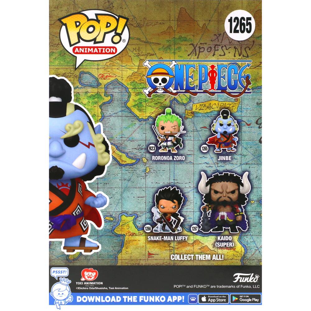 Funko POP! Animation One Piece Jinbe Vinyl Figure Collectable #1265 ...
