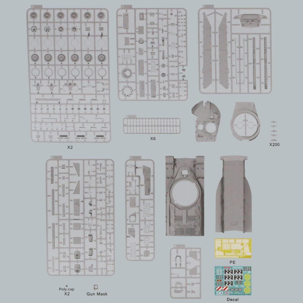 Takom Chieftain Mk 10 British Main Battle Tank Military Model Kit Scale ...