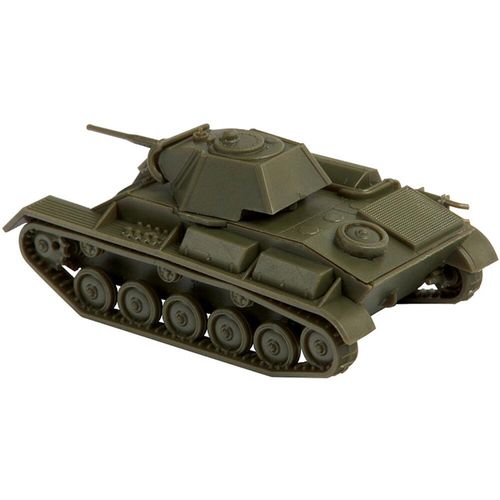 Zvezda T-70B Soviet Light Tank Snap Fit Unpainted Model Kit Scale 1:100