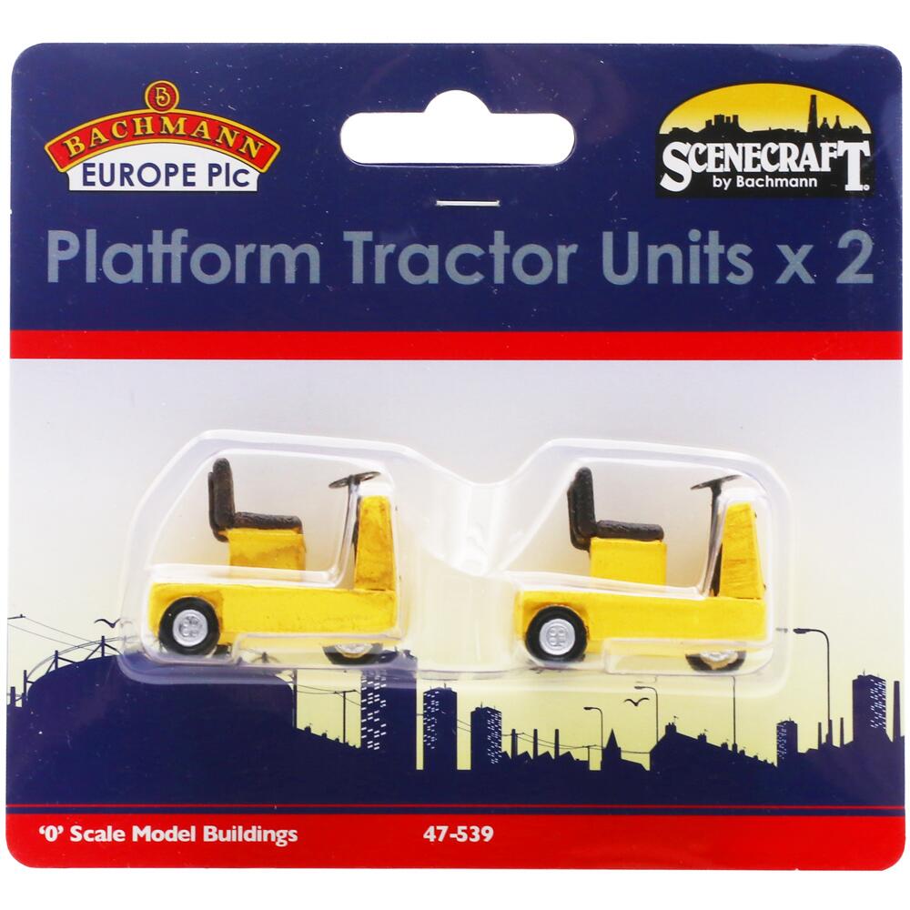 Scenecraft Platform Tractor Units Model Railway Accessory 0 Gauge 1:43 ...