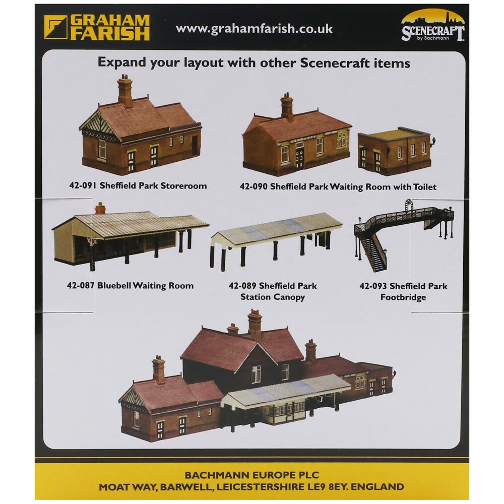 Scenecraft Graham Farish Sheffield Park Booking Office N Gauge 1:148 Scale