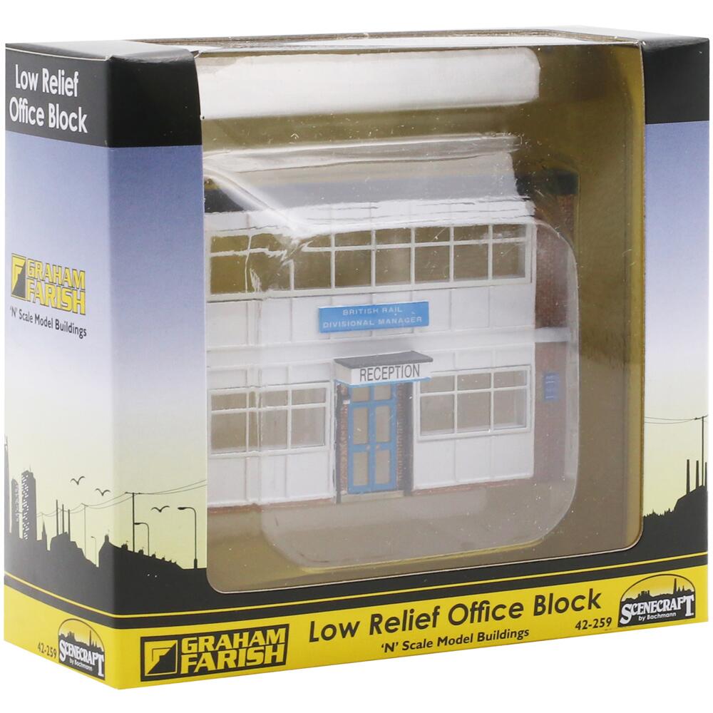 Scenecraft Graham Farish Low Relief Office Block N Gauge Model Railway