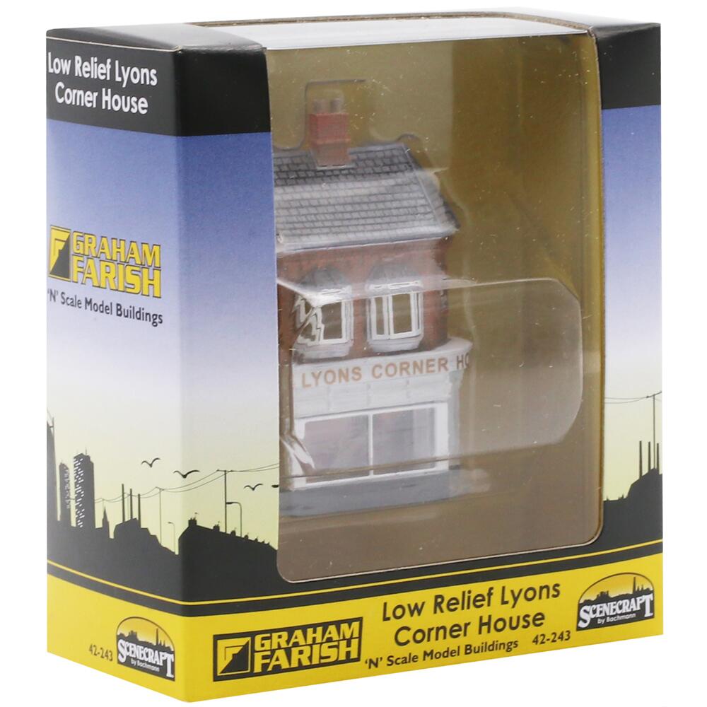 Scenecraft Graham Farish Low Relief Lyons Corner House N Gauge Model