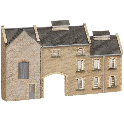 Scenecraft Graham Farish Low Relief Stone Factory N Gauge Model Railway ...