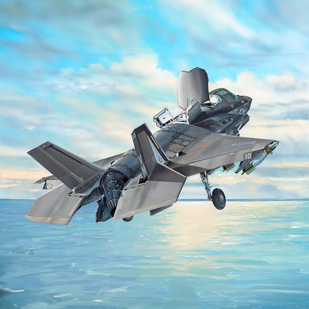 Trumpeter F-35B Lightning II Military Aircraft Model Kit Scale 1:32