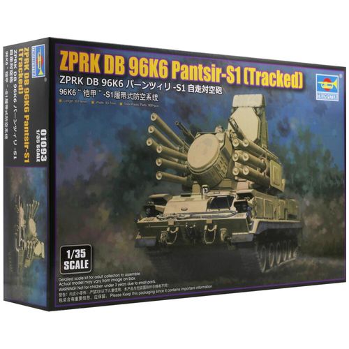 Trumpeter 96K6 Pantsir-S1 Mobile Air Defence System TRACKED Model Kit ...