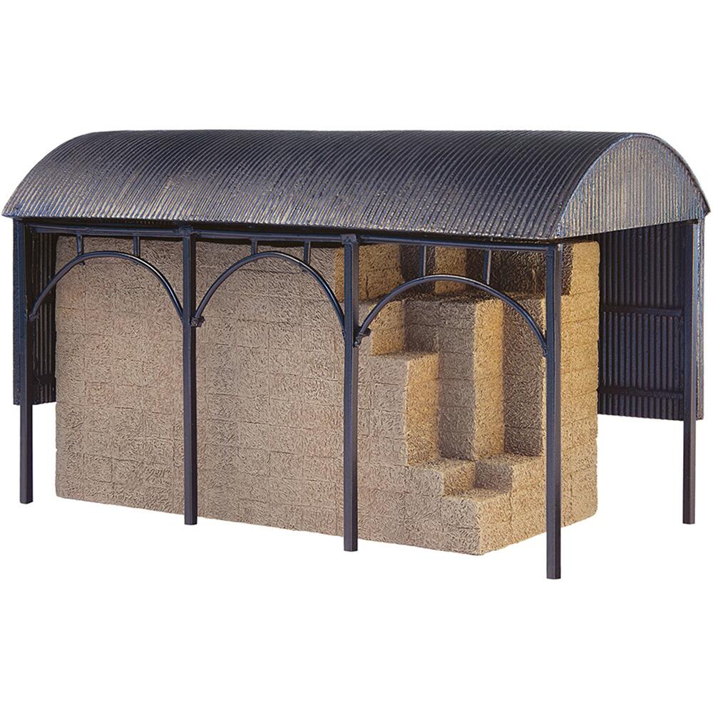 Scenecraft Graham Farish Dutch Barn Model Railway Building N Gauge