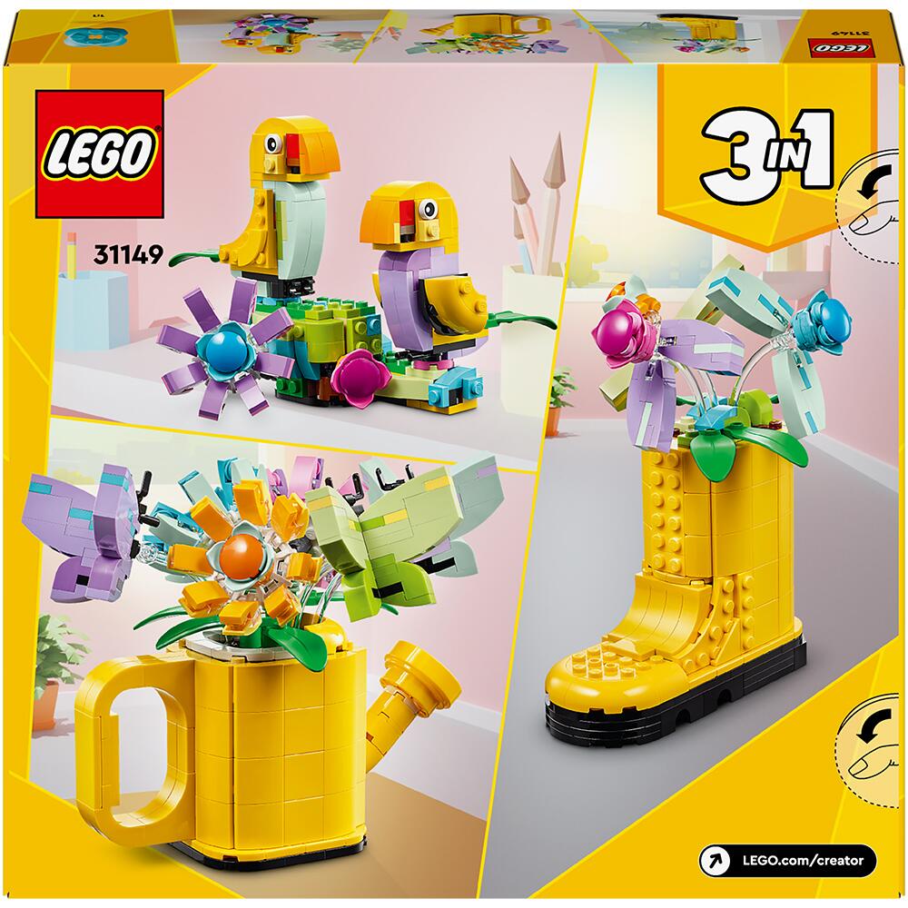 LEGO Creator Flowers in Watering Can Building Set 31149