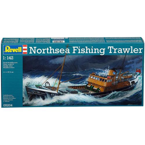 Revell North Sea Fishing Trawler Plastic Model Kit Scale 1/142