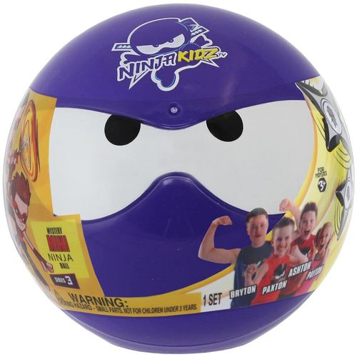 Ninja Kidz Ninja Head Mystery Mini Collectable Ninja Ball SERIES 3