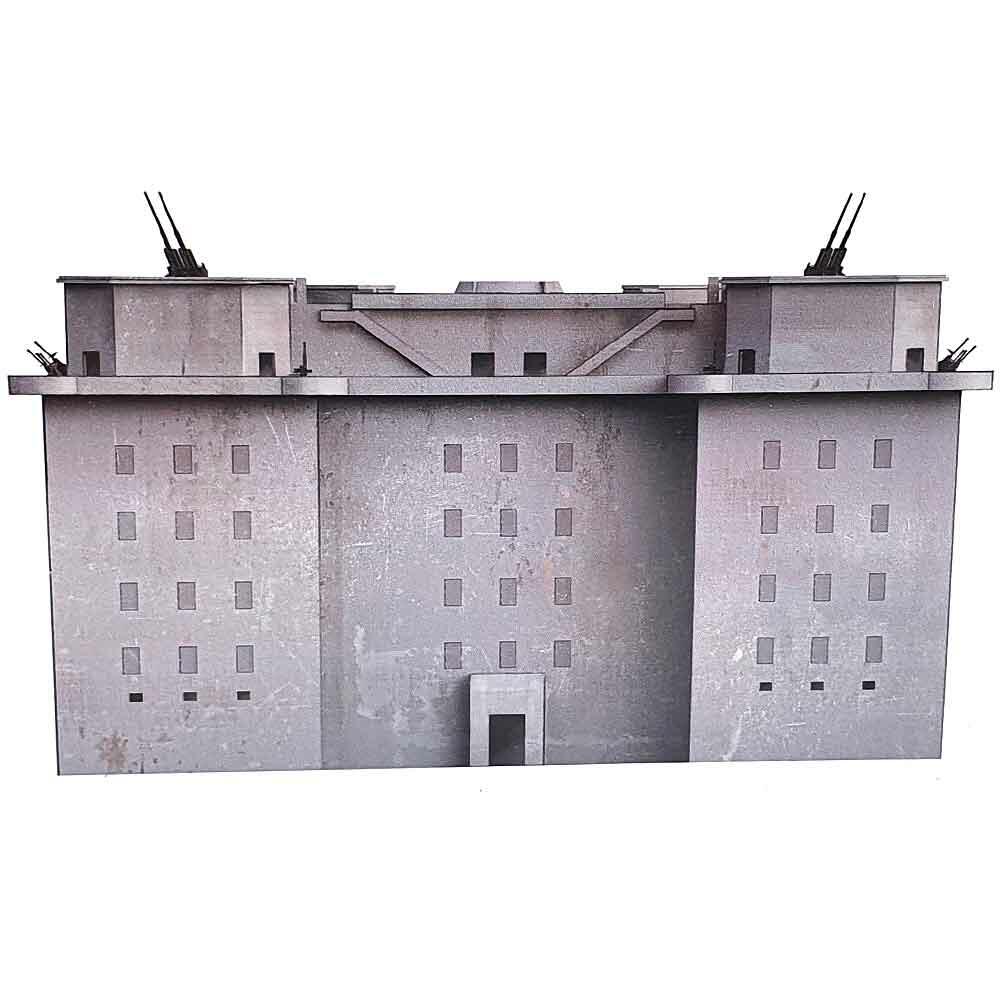 Takom Flak Tower I Berliner Zoo G Building Model Kit Scale 1/350