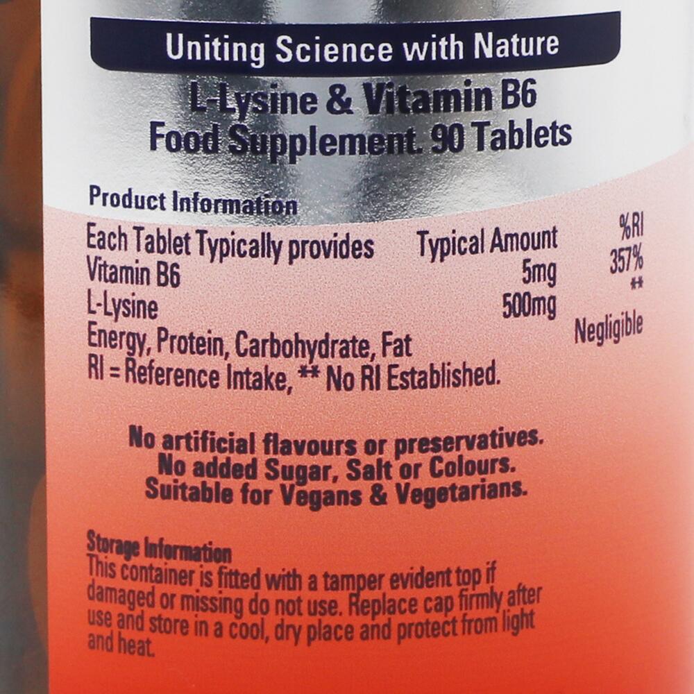 FSC L-Lysine & B6 90 TABLETS