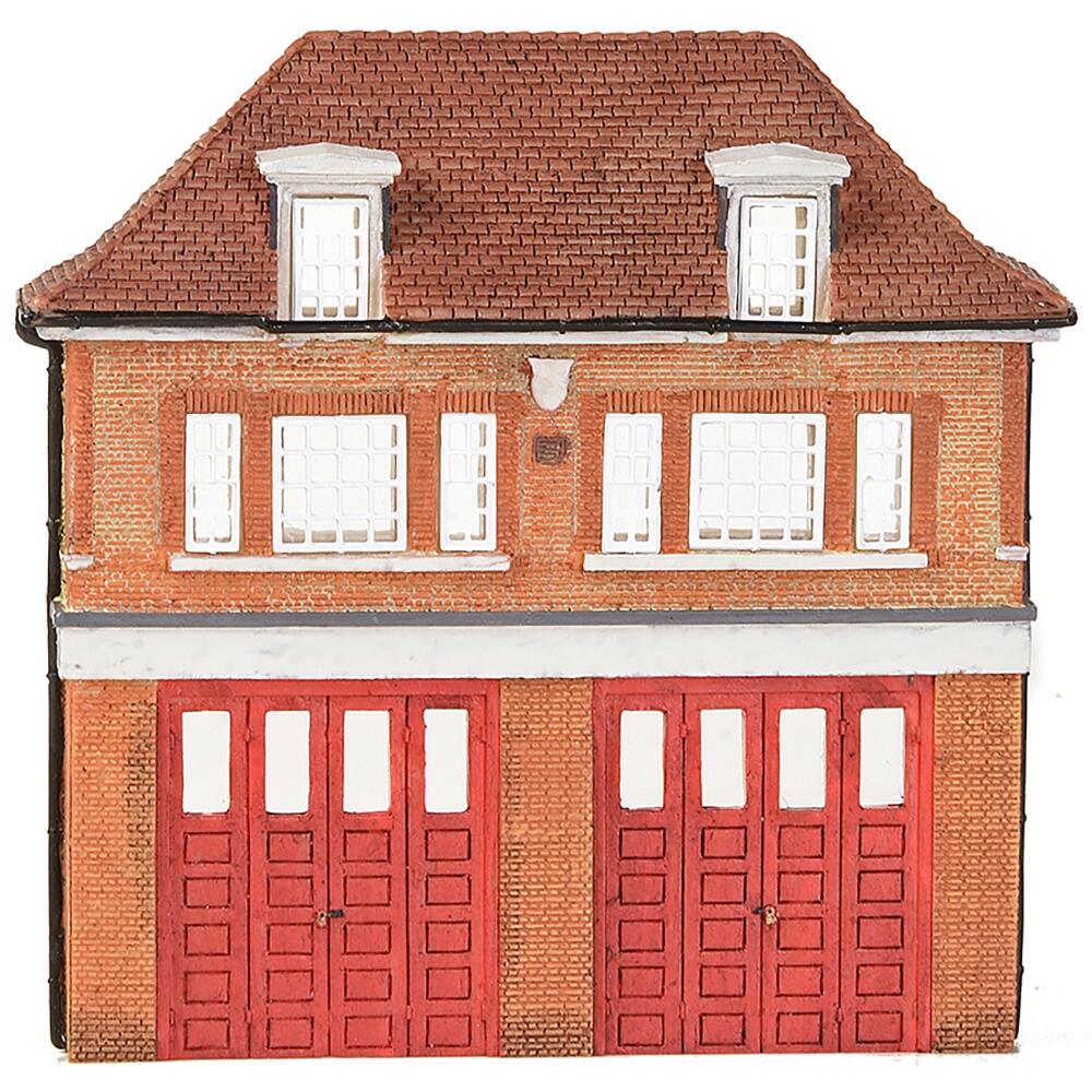 Scenecraft Graham Farish Low Relief Fire Station for Model Railway N ...
