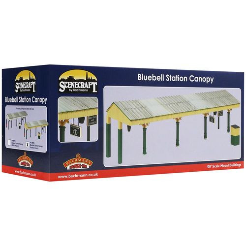 Scenecraft Bluebell Station Canopy and Hut Model Railway OO Gauge