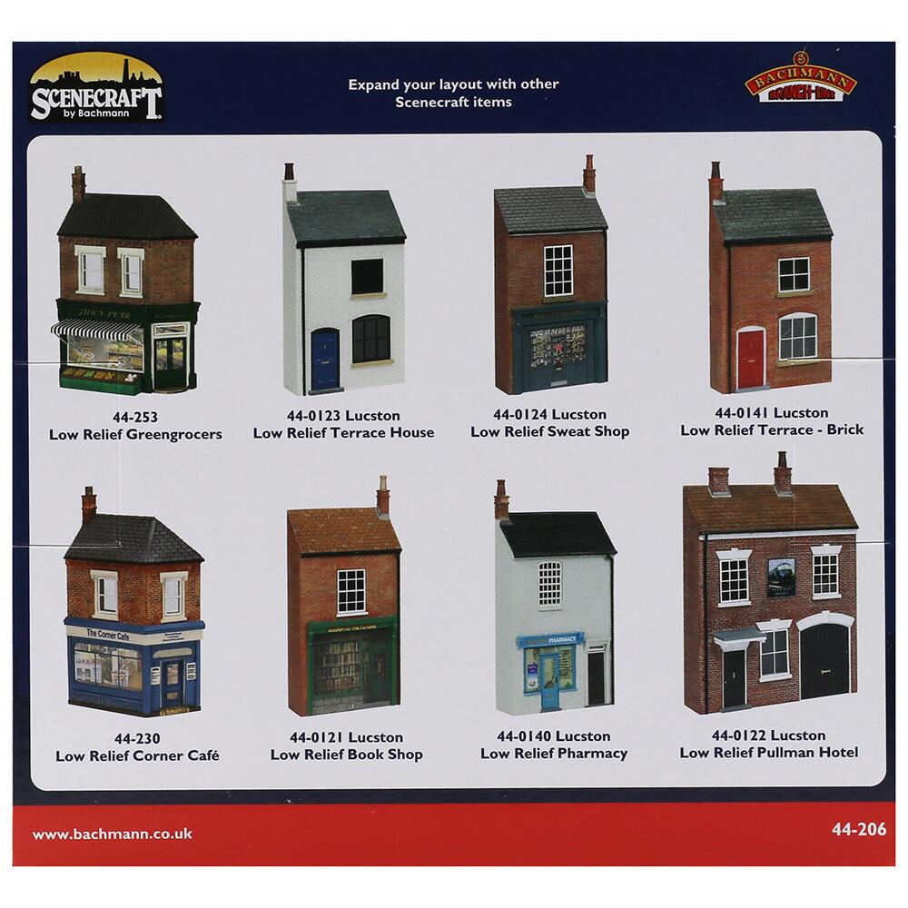 Scenecraft Low Relief Corner Pub Model Railway Building OO Gauge