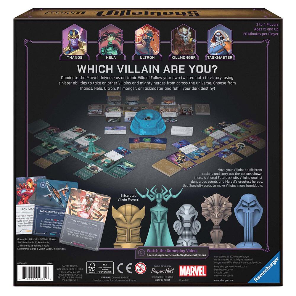 Marvel Villainous Infinite Power Strategy Board Game
