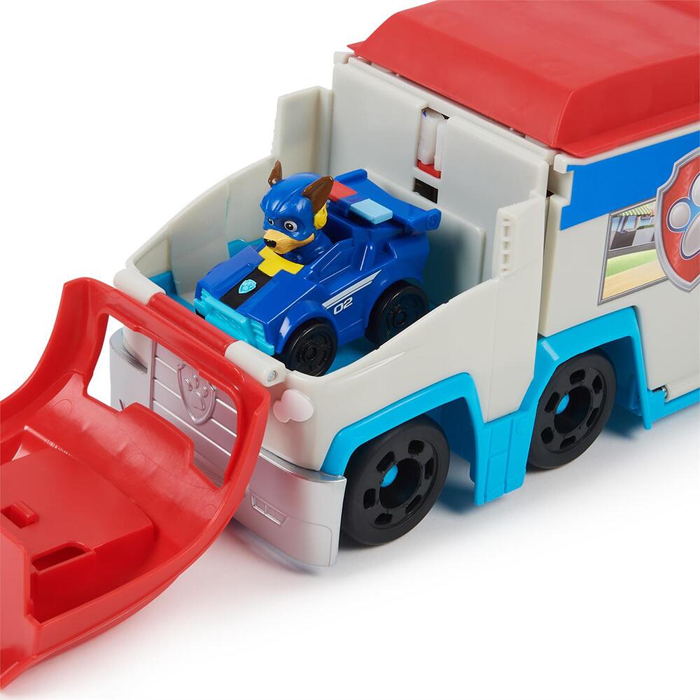 PAW Patrol Pup Squad Paw Patroller Vehicle with Chase Vehicle Playset