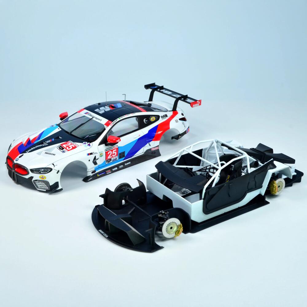 Nunu BMW M8 GTE 2019 Daytona Winner Racing Car Model Kit Scale 1:24