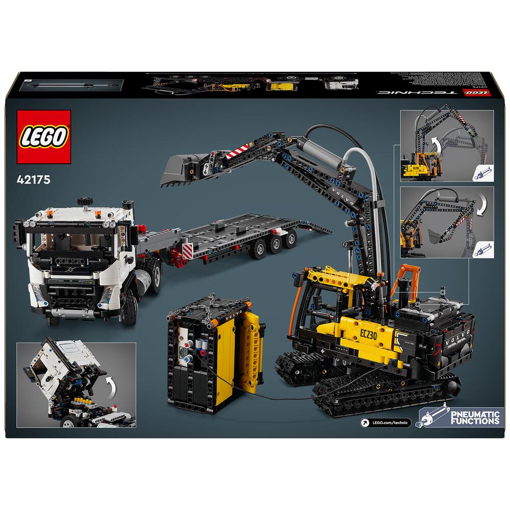 LEGO Technic Volvo FMX Truck & EC230 Electric Excavator Set 42175