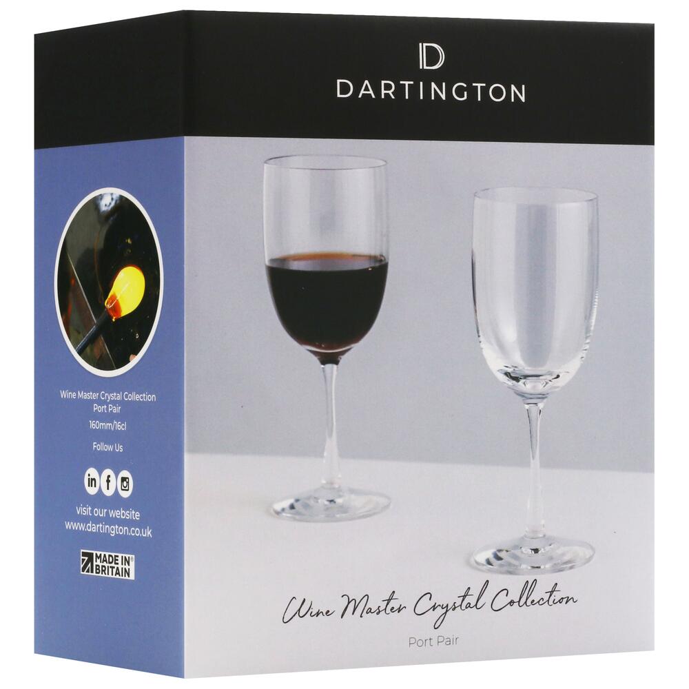 Dartington Crystal Wine Master PORT Glasses (PAIR)
