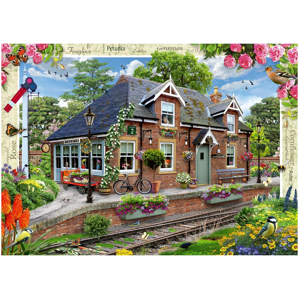 Ravensburger Country Cottage Collection No.13 - Railway Cottage 1000 ...