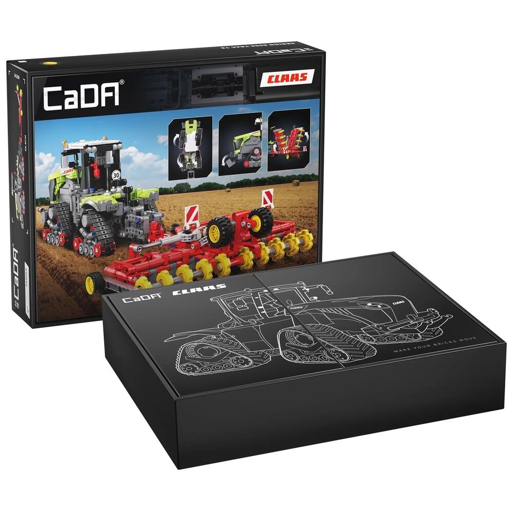 CaDA ClAAS XERION 5000 Crawler Tractor Construction Toy Scale 1:32
