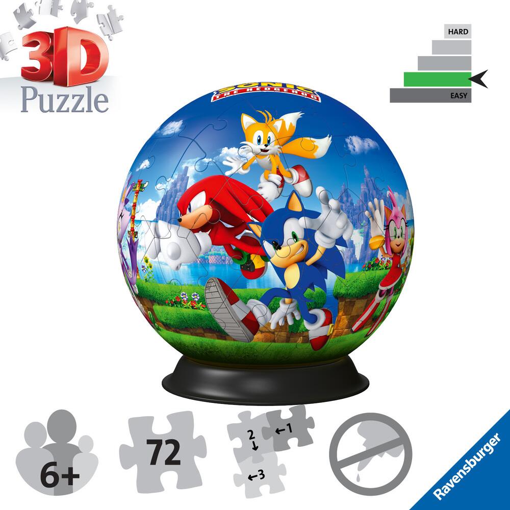 Ravensburger Sonic The Hedgehog 72 Piece 3D Jigsaw Puzzle