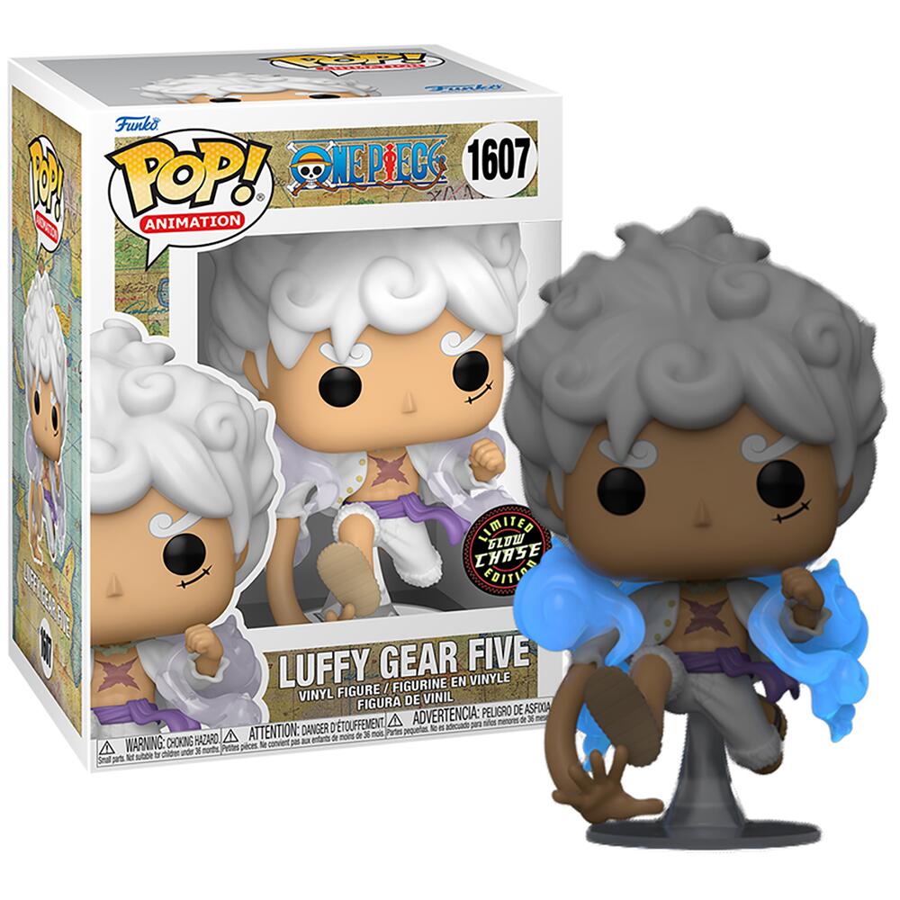 Funko POP Animation One Piece Luffy Gear Five Vinyl Figure CHASE EDITION 1607