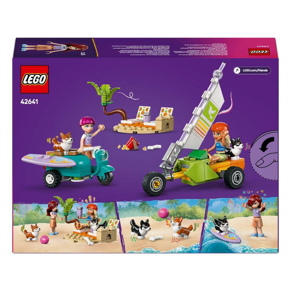 LEGO Friends Surfing Dogs and Scooter Adventure Set 42641