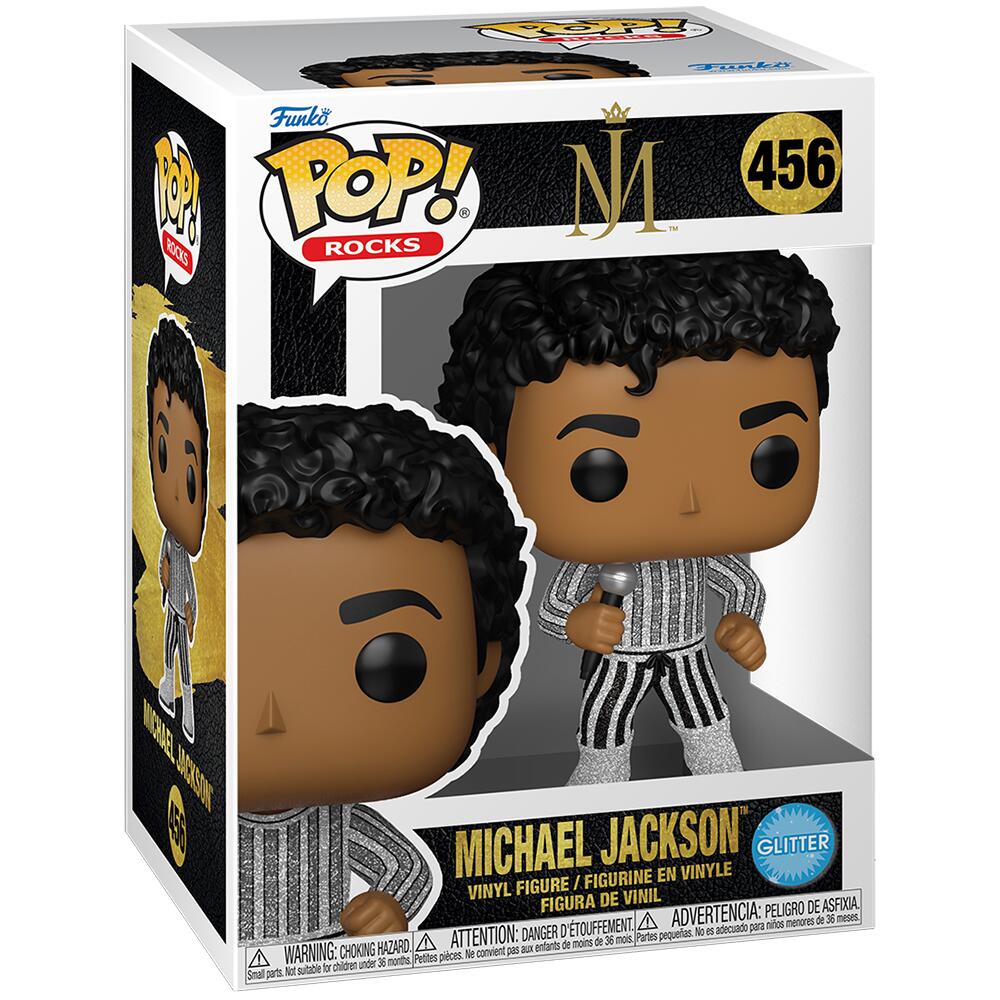 Funko POP! Rocks Michael Jackson Rock with You Glitter Vinyl Figure #456