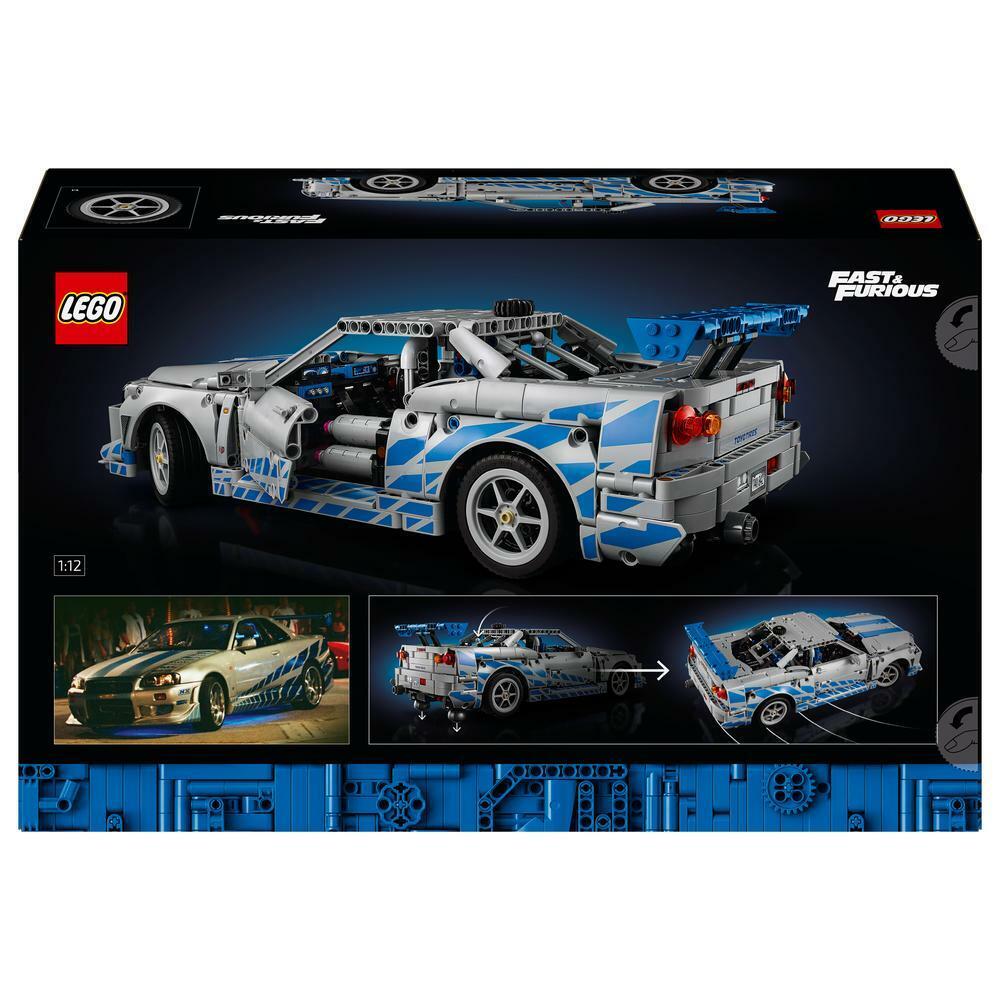 LEGO Technic 2 Fast 2 Furious Nissan Skyline GT-R R34 Car