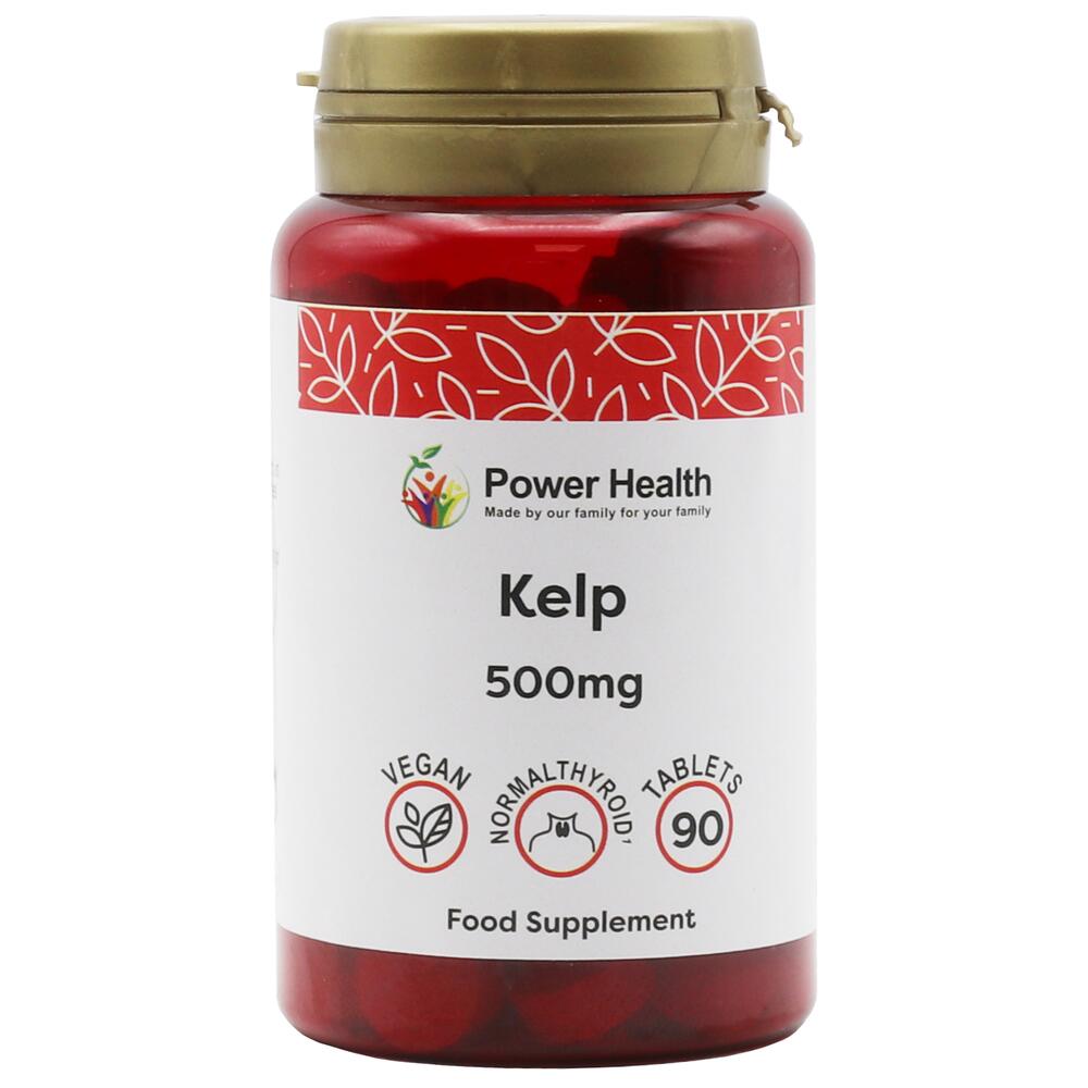 Power Health Kelp 500mg Food Supplement 90 Tablets
