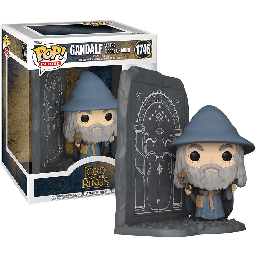 Funko POP! Deluxe The Lord of The Rings Gandalf at The Doors of Durin ...